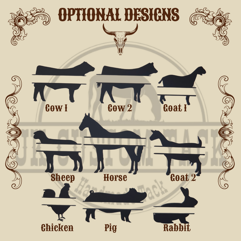 Custom Engraved Livestock Ear Tags Cattle/Sheep/Goat/Pigs – JK Custom Tack