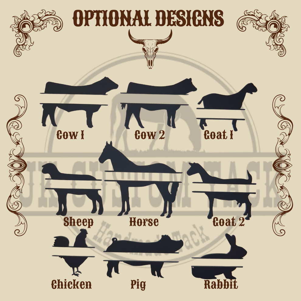 Custom Engraved Livestock Ear Tags Cattle/Sheep/Goat/Pigs – JK Custom Tack